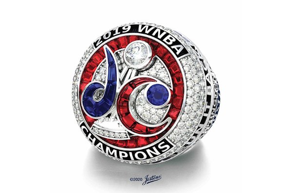 Jostens creates 2019 WNBA Championship Ring for the Washington Mystics ...